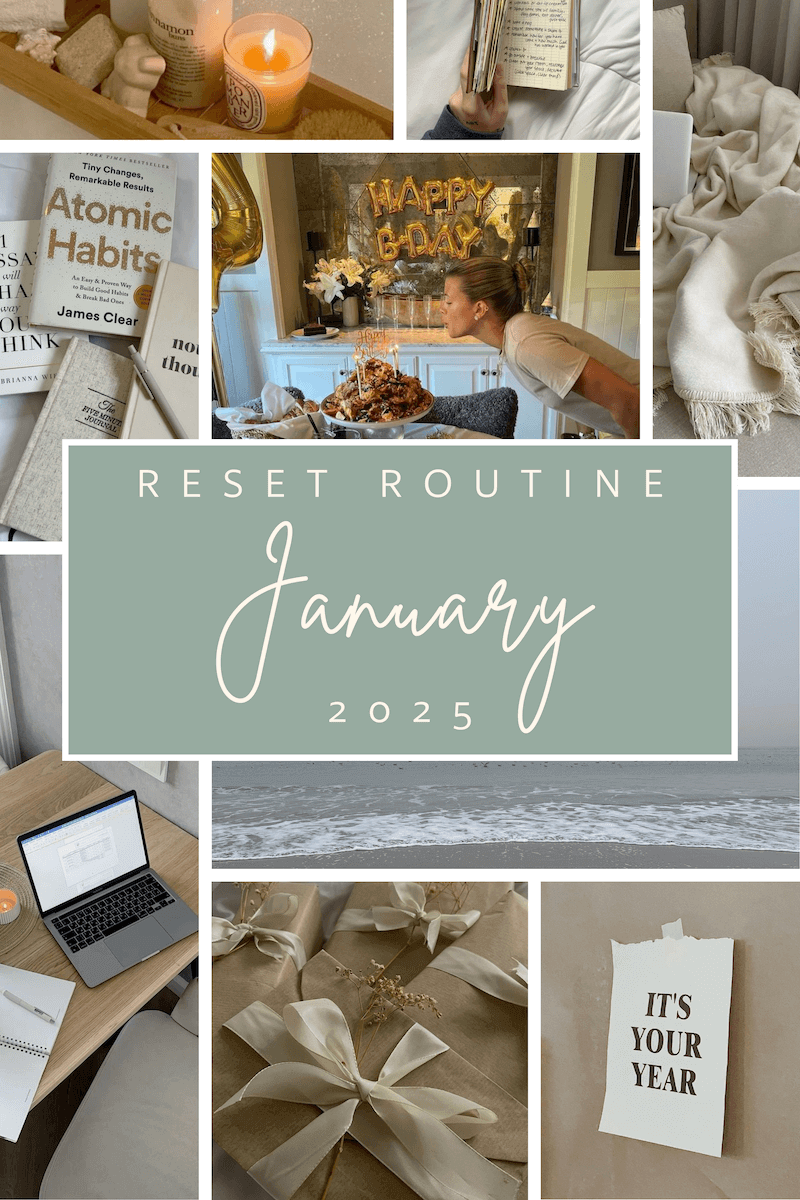 JANUARY RESET ROUTINE (2025): New Year, Fresh Focus - Recreating Cece